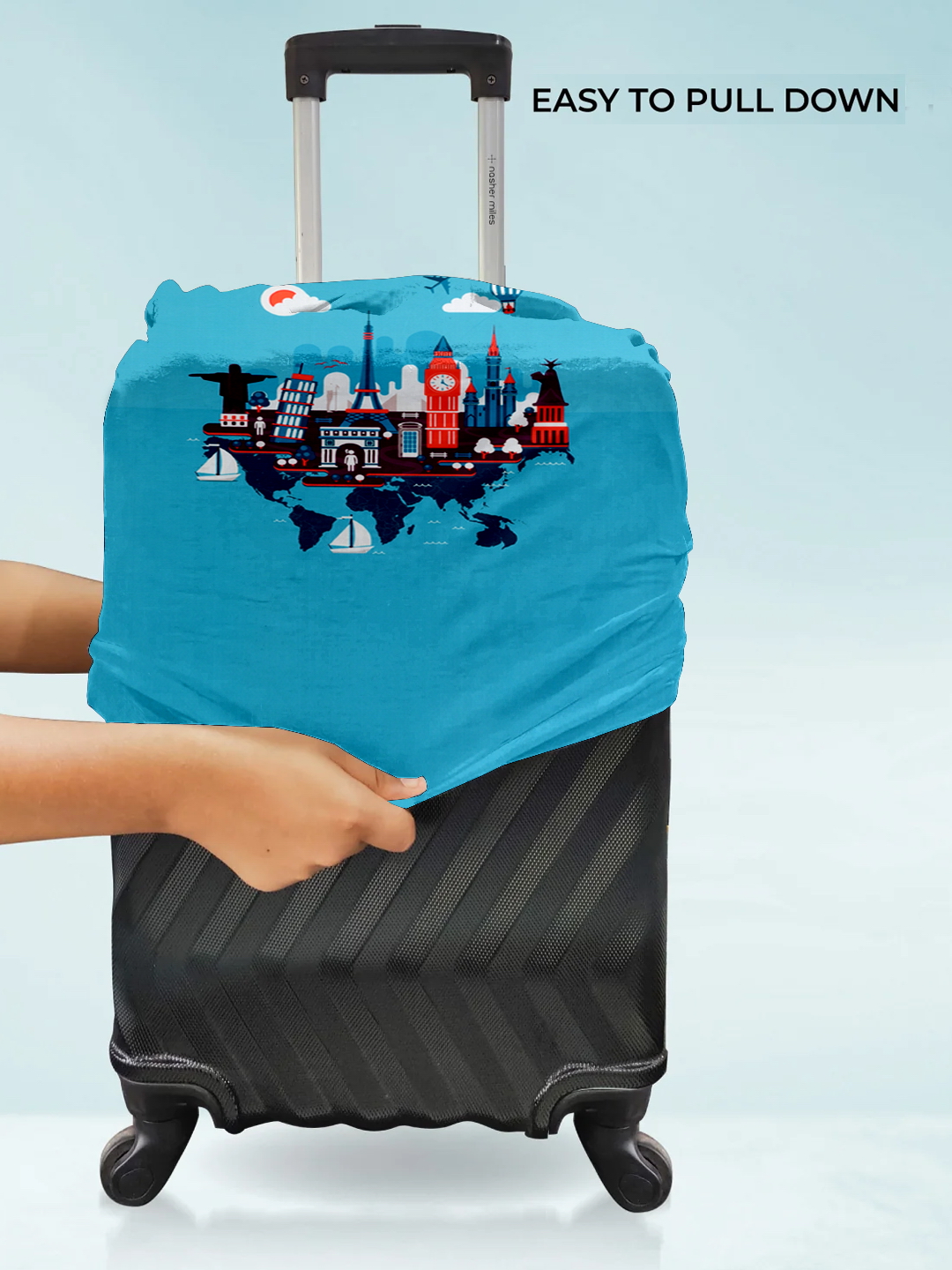 World Travel Vybe Trolley Cover, Waterproof, Dustproof, Scratch ...